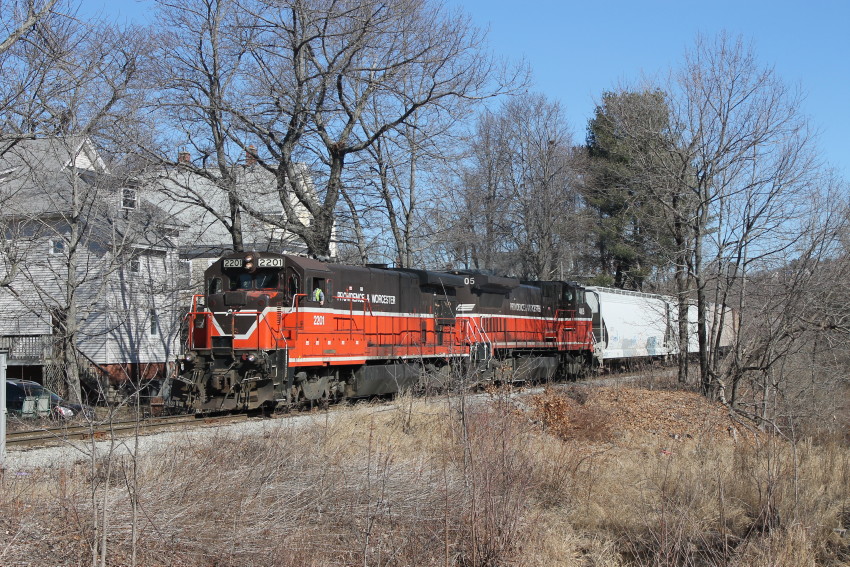 Providence & Worcester @ Gardner, Ma.: The NERAIL New England Railroad Photo Archive