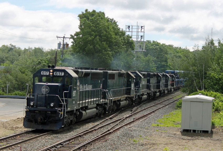 Pan Am @ Gardner, Ma.: The NERAIL New England Railroad Photo Archive