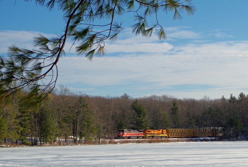 Providence & Worcester @ Jefferson, Ma.: The NERAIL New England Railroad Photo Archive