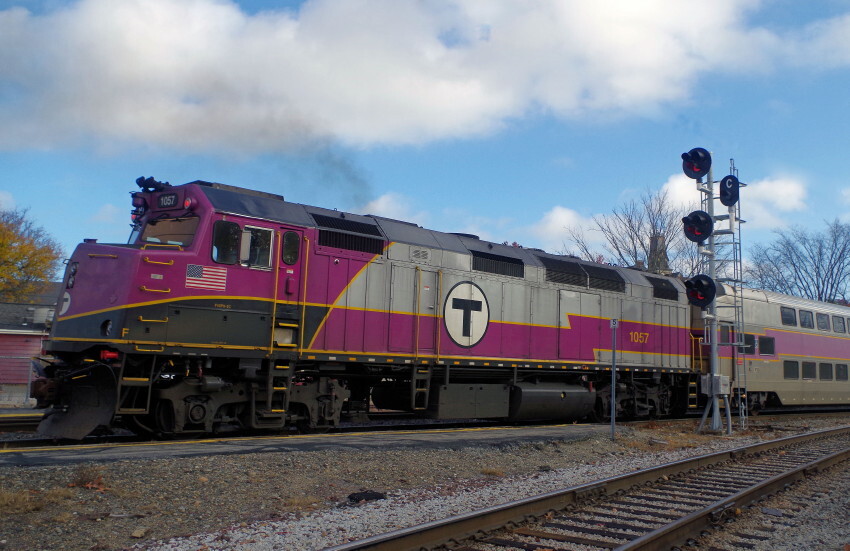 MBTA @ Ayer, Ma.: The NERAIL New England Railroad Photo Archive