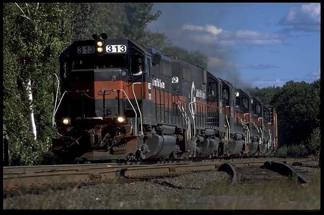 POED through Westminster, MA. with the sound of 6 Chevys in the air.: The NERAIL New England ...
