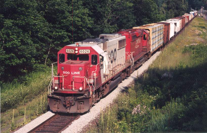 SOO 6026 West: The NERAIL New England Railroad Photo Archive
