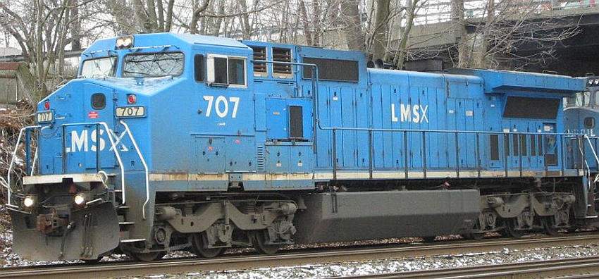 LMSX C40-8W 707: The NERAIL New England Railroad Photo Archive