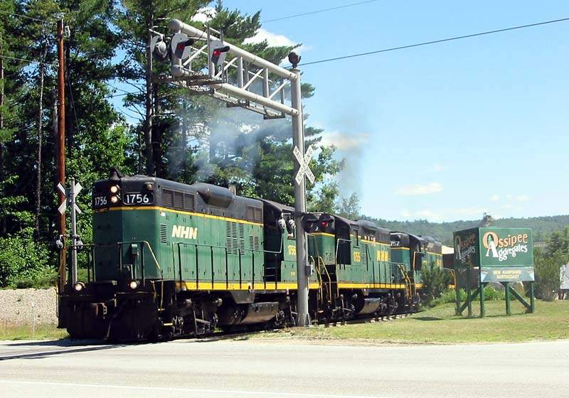 New Hampshire Northcoast, Ossipee, NH: The NERAIL New England Railroad Photo Archive