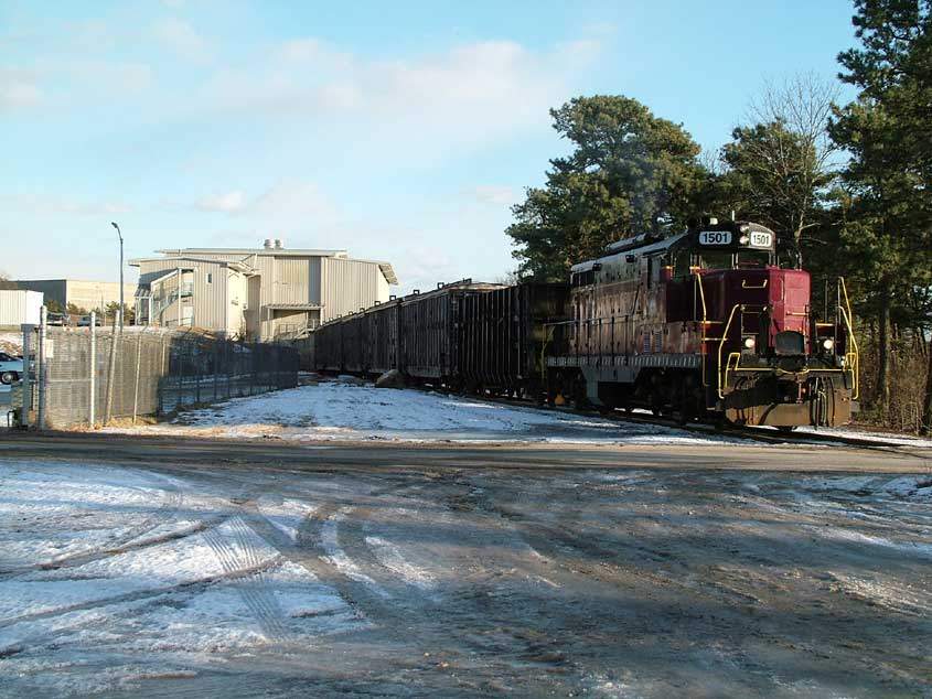 Cape Cod Central #1501 at Yarmouth Transfer: The NERAIL New England Railroad Photo Archive