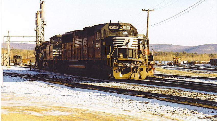 NS 2510- SD70 Spartan Cab: The NERAIL New England Railroad Photo Archive
