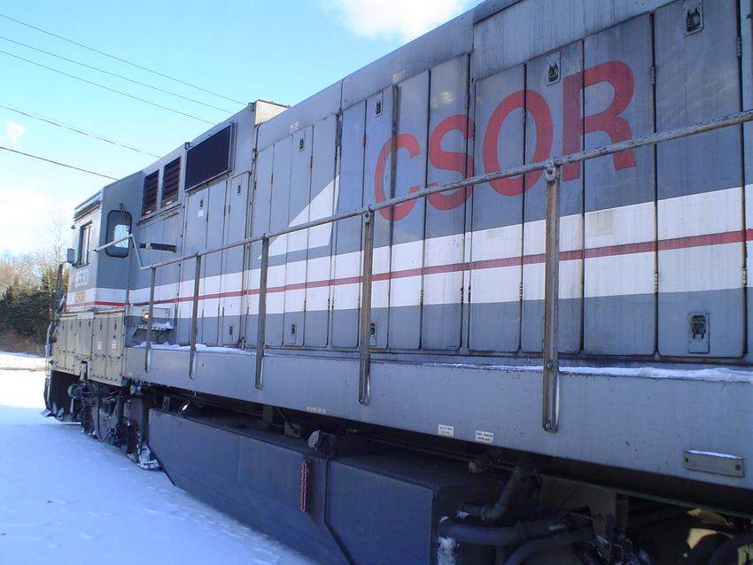 Closup shot of CSOR 8530: The NERAIL New England Railroad Photo Archive