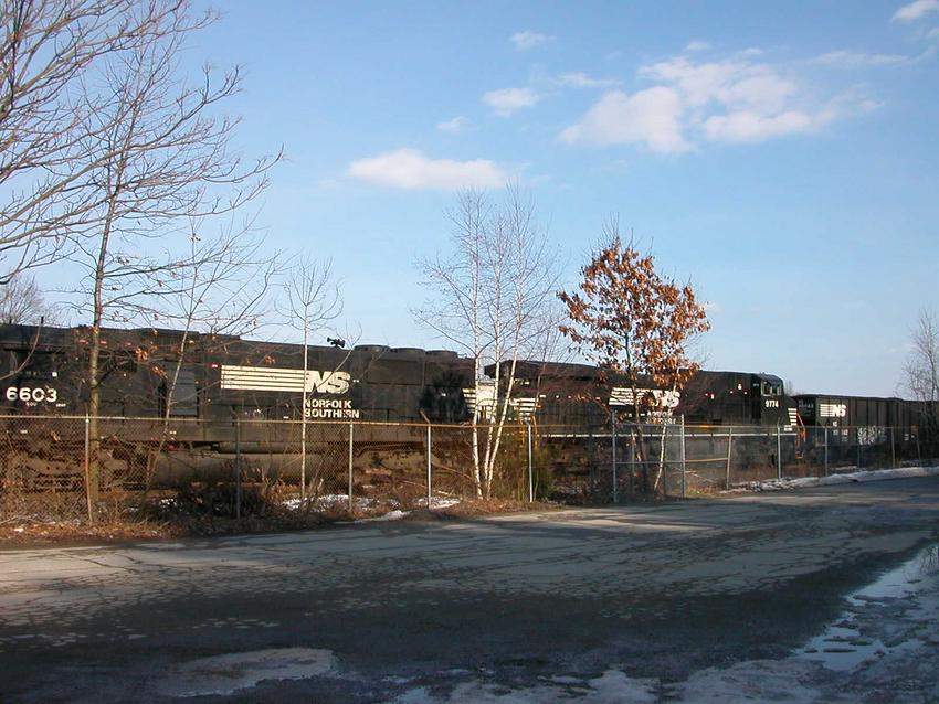 NS 6603 & 9774: The NERAIL New England Railroad Photo Archive