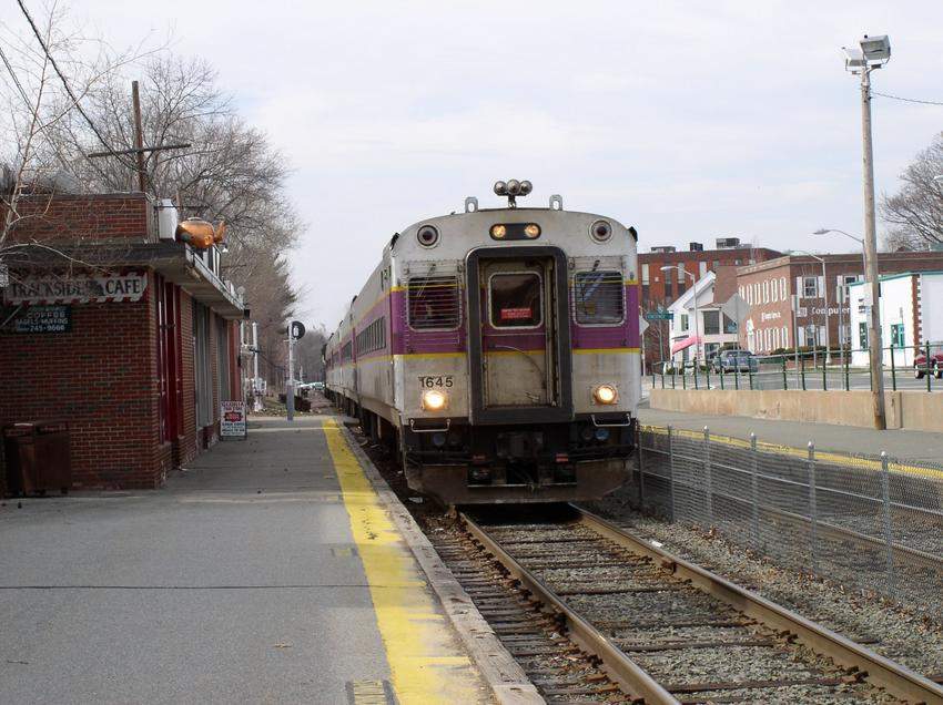 MBTA CabCar 1645: The NERAIL New England Railroad Photo Archive