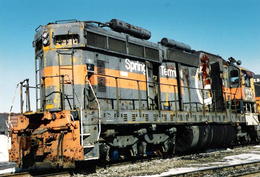 Another shot of ST #633 in the Waterville Deadlines: The NERAIL New England Railroad Photo Archive