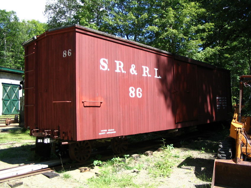 SR&RL Box Car #86: The NERAIL New England Railroad Photo Archive
