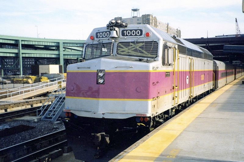 MBTA #1000: The NERAIL New England Railroad Photo Archive