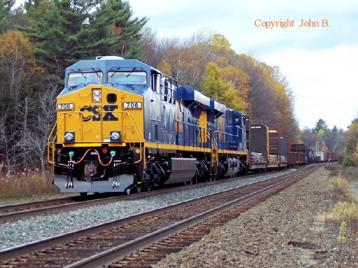 CSX Q426 at Washington, Mass.: The NERAIL New England Railroad Photo Archive