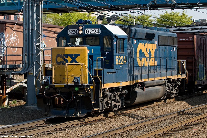 CSX 6224 in New Haven, CT: The NERAIL New England Railroad Photo Archive