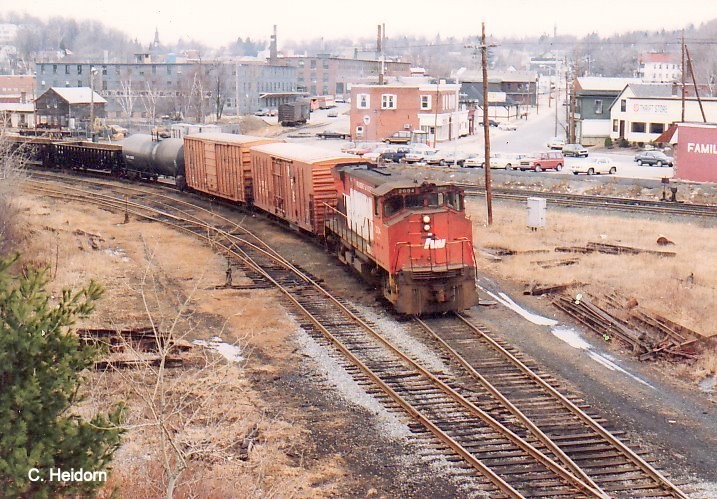 P&W in Gardner Mass: The NERAIL New England Railroad Photo Archive