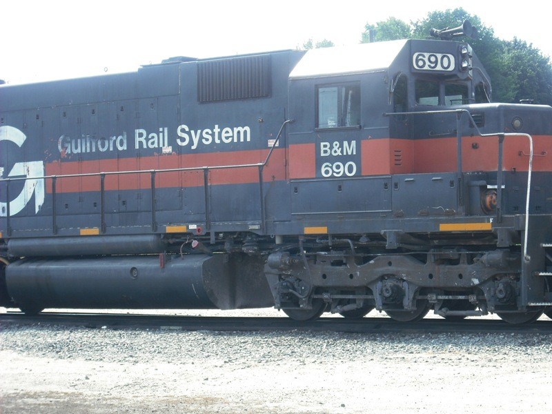 B&M#690 with the smiley faced bell, tied Rigby all day: The NERAIL New England Railroad Photo ...