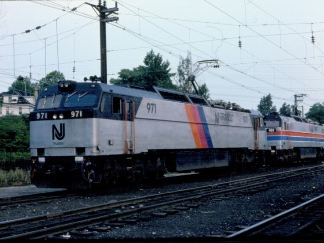 NJT E60's at So. Amboy: The NERAIL New England Railroad Photo Archive
