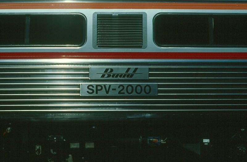 Budd SPV-2000: The NERAIL New England Railroad Photo Archive