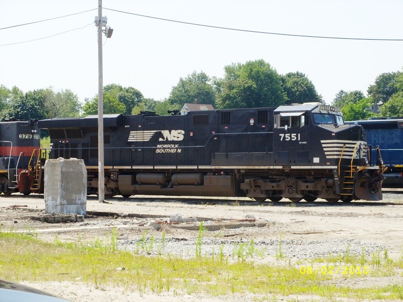 Engineer side of this monster Locomotive at Rigby S.Portland.: The NERAIL New England Railroad ...