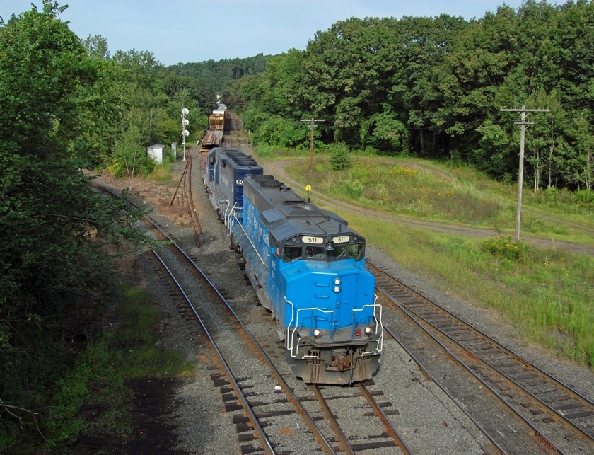 PAS RJED at East Deerfield, MA: The NERAIL New England Railroad Photo Archive