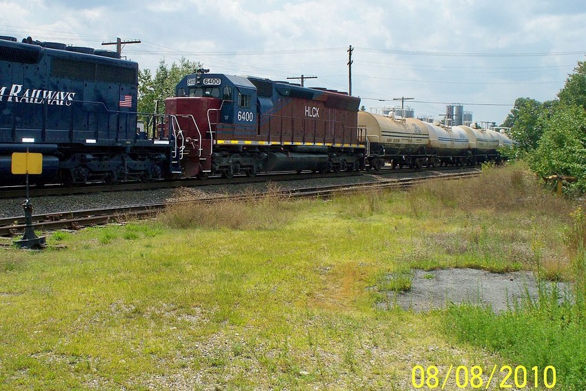 HLCX 6400 in Ayer.: The NERAIL New England Railroad Photo Archive