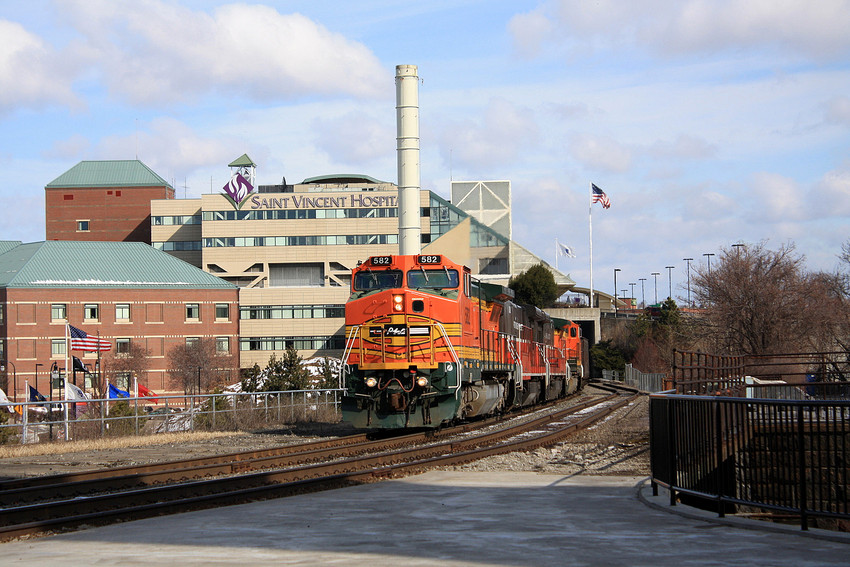 BOPW - Empty Bow Coal Train: The NERAIL New England Railroad Photo Archive