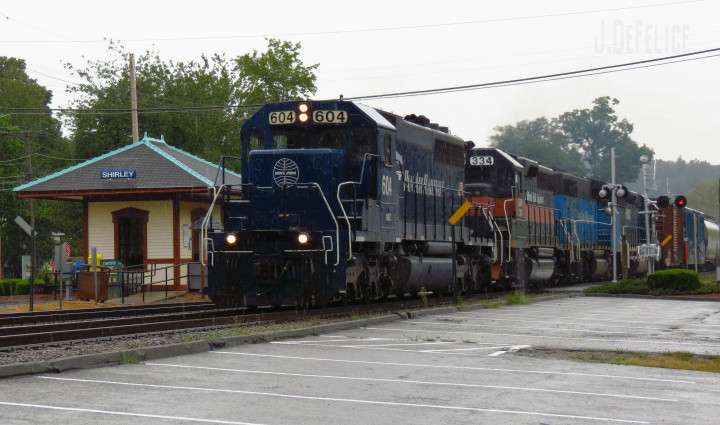 Pan Am Train EDPO at Shirley MA: The NERAIL New England Railroad Photo Archive