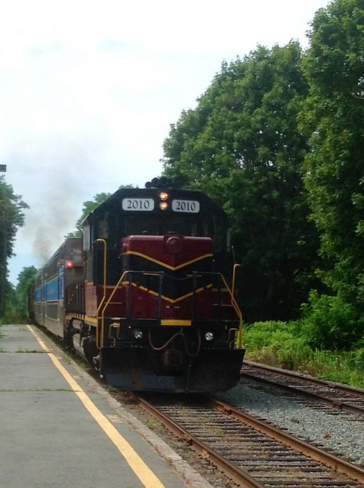 The Cape Cod Central Railroad's Shoreline Excursion Train On July 19th, 2014: The NERAIL New ...