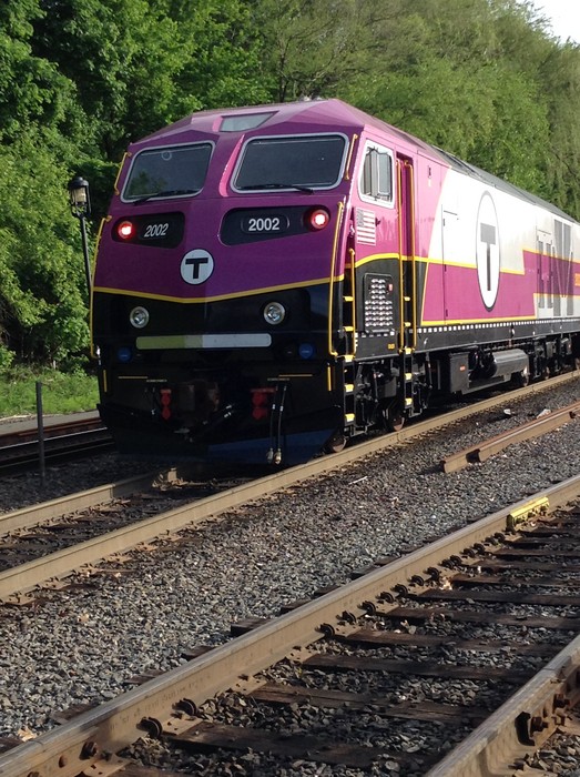 MBTA HSP-46 #2002: The NERAIL New England Railroad Photo Archive