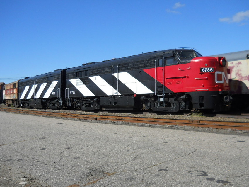 CN 6786 Alco FA & FB: The NERAIL New England Railroad Photo Archive