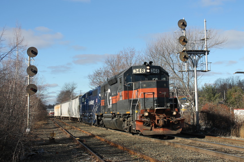 Pan Am @ Gardner, Ma.: The NERAIL New England Railroad Photo Archive