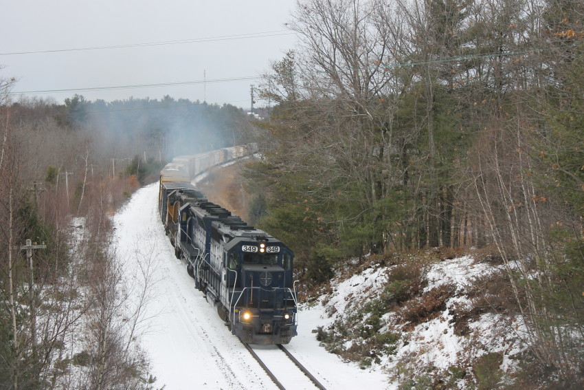 Pan Am @ Gardner, Ma.: The NERAIL New England Railroad Photo Archive