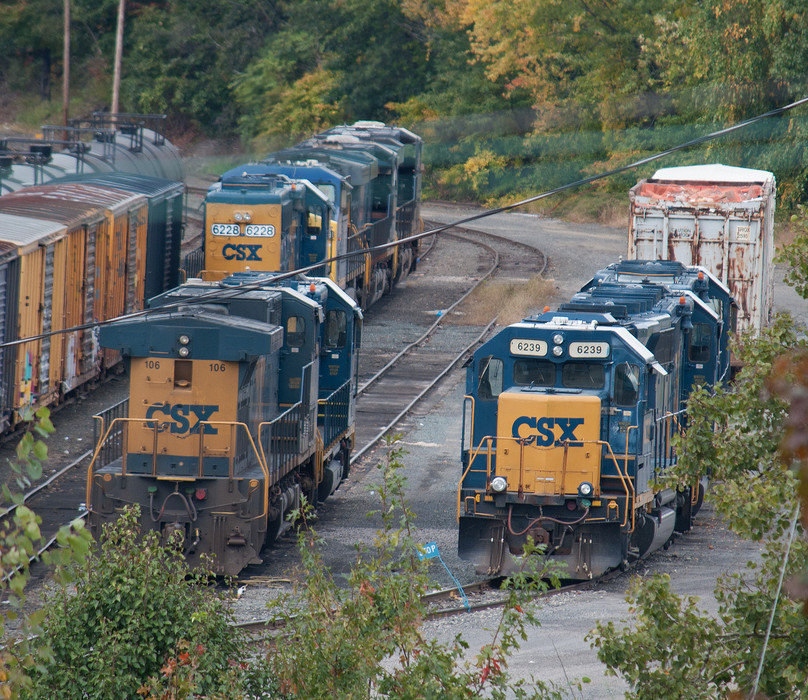 CSX North Yard - Framingham MA (2): The NERAIL New England Railroad Photo Archive