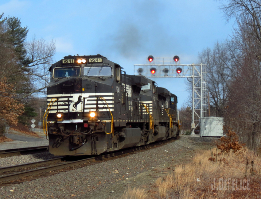 Pan Am Southern Train 23K at Shirley MA: The NERAIL New England Railroad Photo Archive