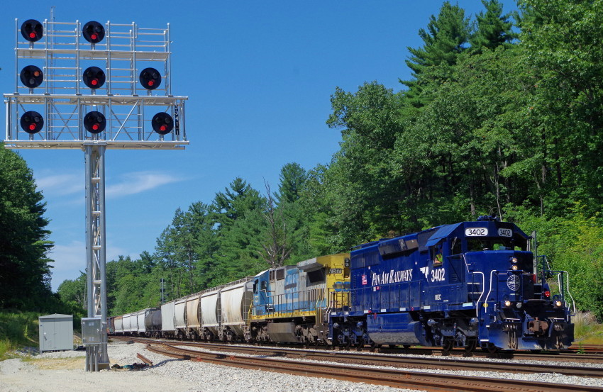 Pan Am @ Westminster, Ma.: The NERAIL New England Railroad Photo Archive