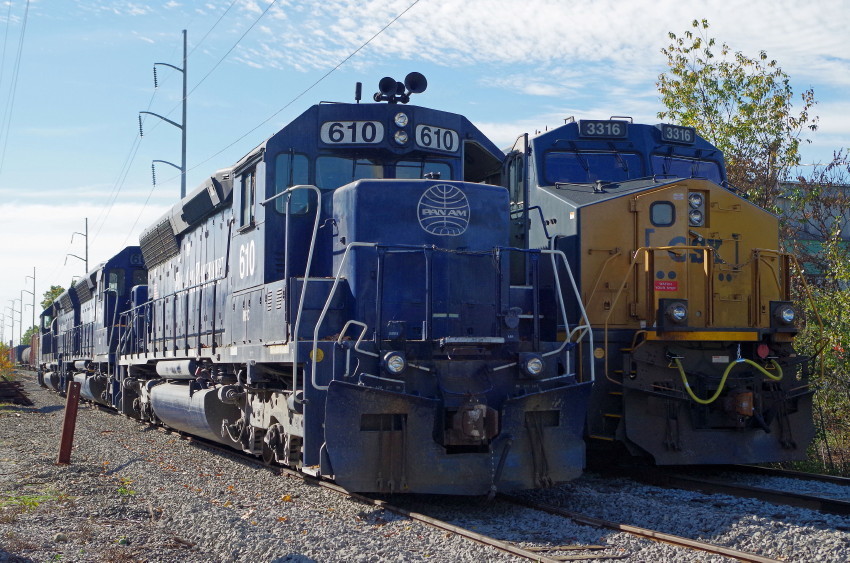 CSX & Pan Am @ Worcester, Ma.: The NERAIL New England Railroad Photo Archive