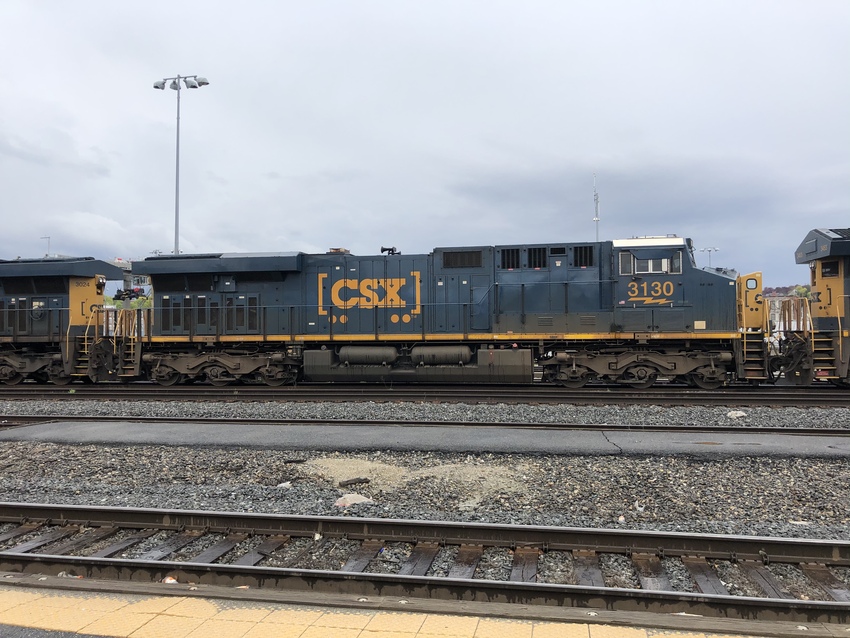 CSX 3130 at Worcester yard: The NERAIL New England Railroad Photo Archive