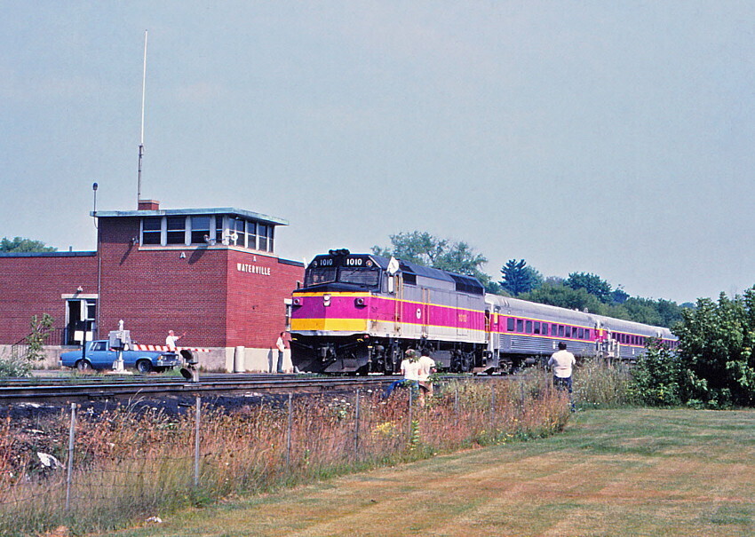 MBTA @ Waterville, Me: The NERAIL New England Railroad Photo Archive