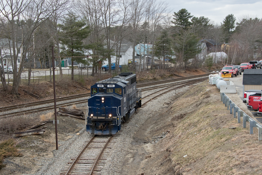 MEC 518 on the Wye: The NERAIL New England Railroad Photo Archive