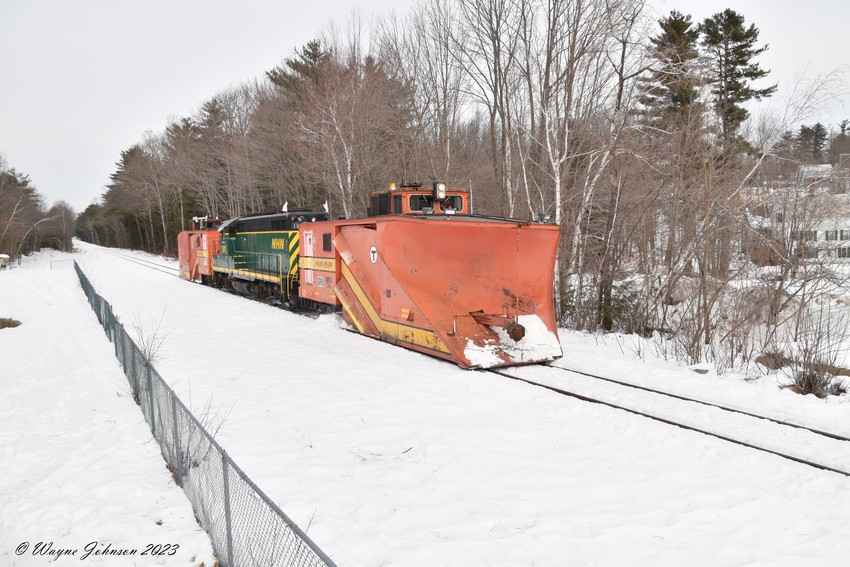 NHN Plow-Extra at Sanbornville: The NERAIL New England Railroad Photo Archive
