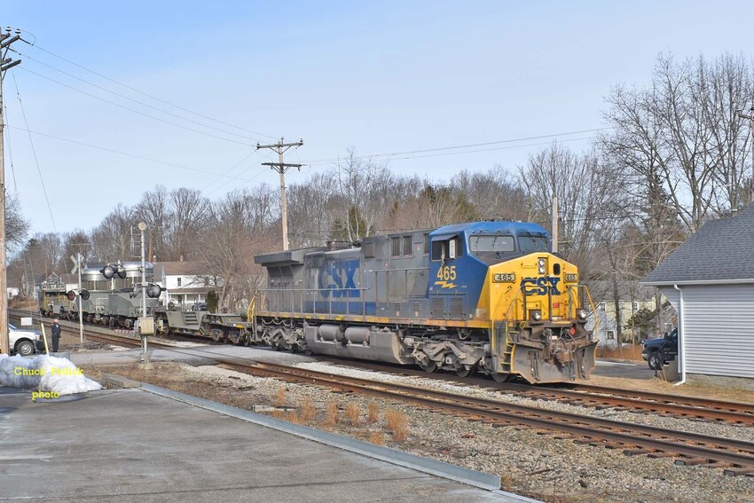 CSXT 465: The NERAIL New England Railroad Photo Archive