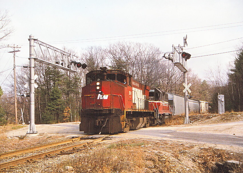 Providence & Worcester @ Princeton, Ma.: The NERAIL New England Railroad Photo Archive