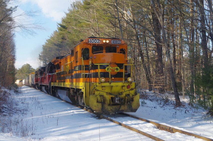 Providence & Worcester @ Princeton, Ma.: The NERAIL New England Railroad Photo Archive