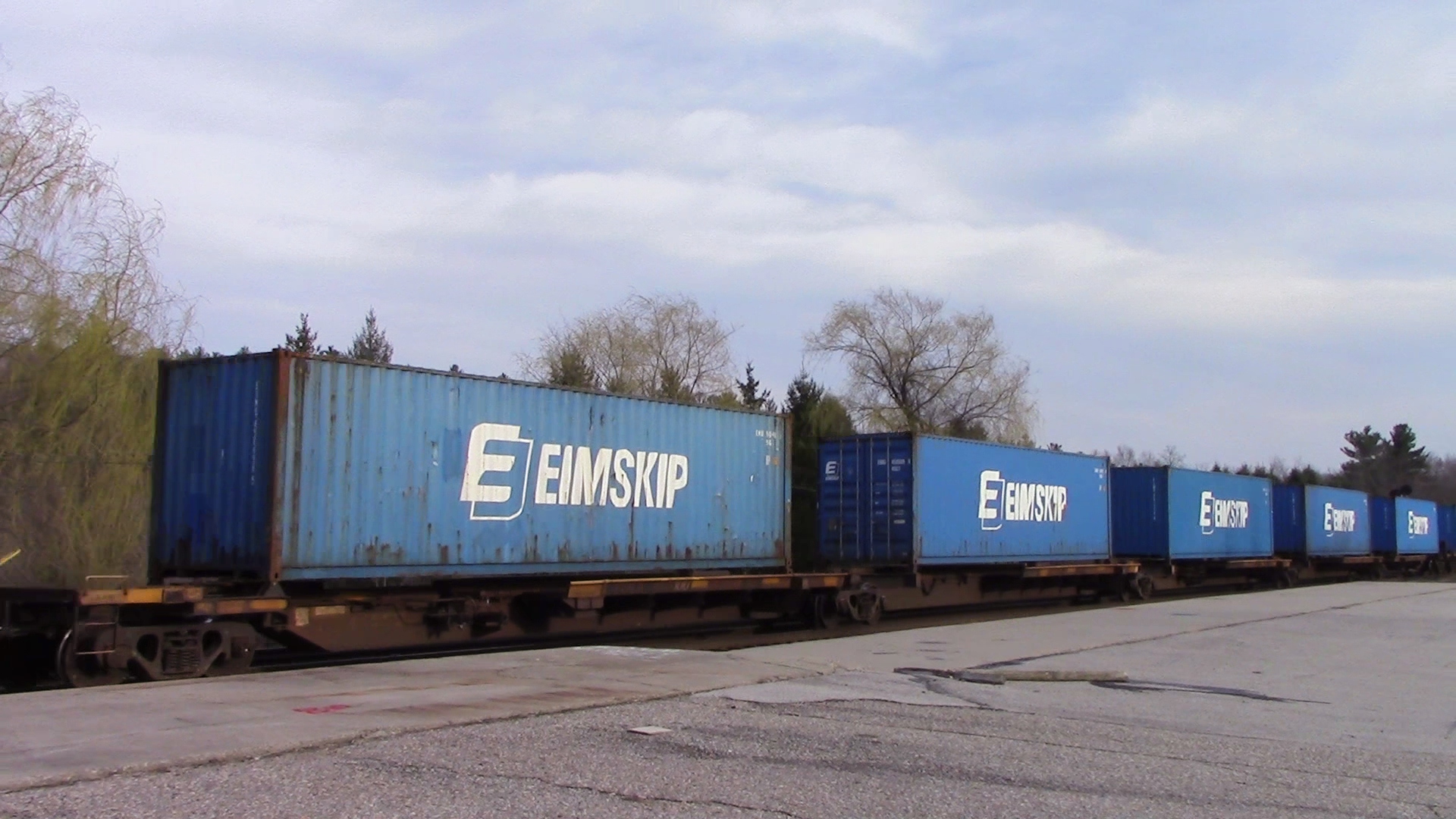 Eimskip containers: The NERAIL New England Railroad Photo Archive