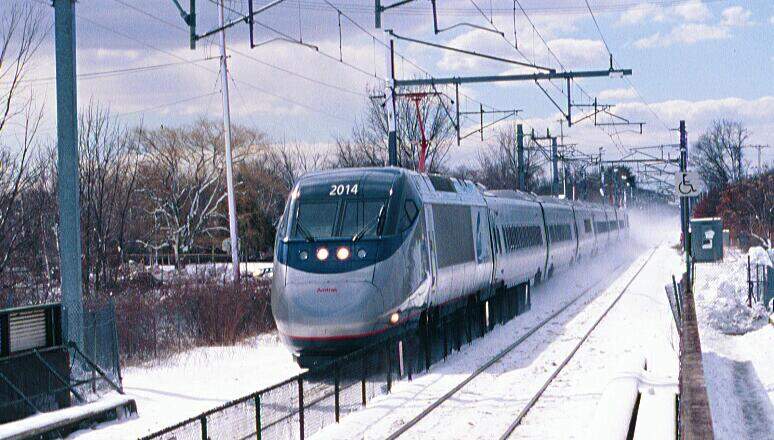 ACELA TRAIN #2150 BLASTS THROUGH MANSFIELD 3/8/2001: The NERAIL New ...