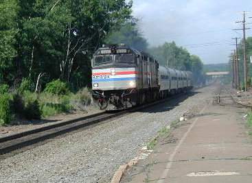 Amtrak #57 at Berlin, CT 6/4/01: The NERAIL New England Railroad Photo ...
