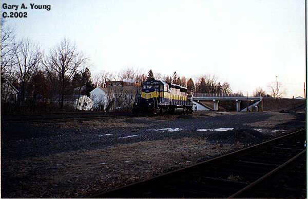 DM&E 6368 at East Brookfield: The NERAIL New England Railroad Photo Archive
