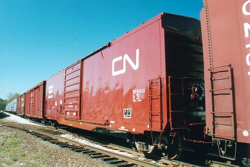 Brand spankin' newly painted CN Boxcar: The NERAIL New England Railroad ...