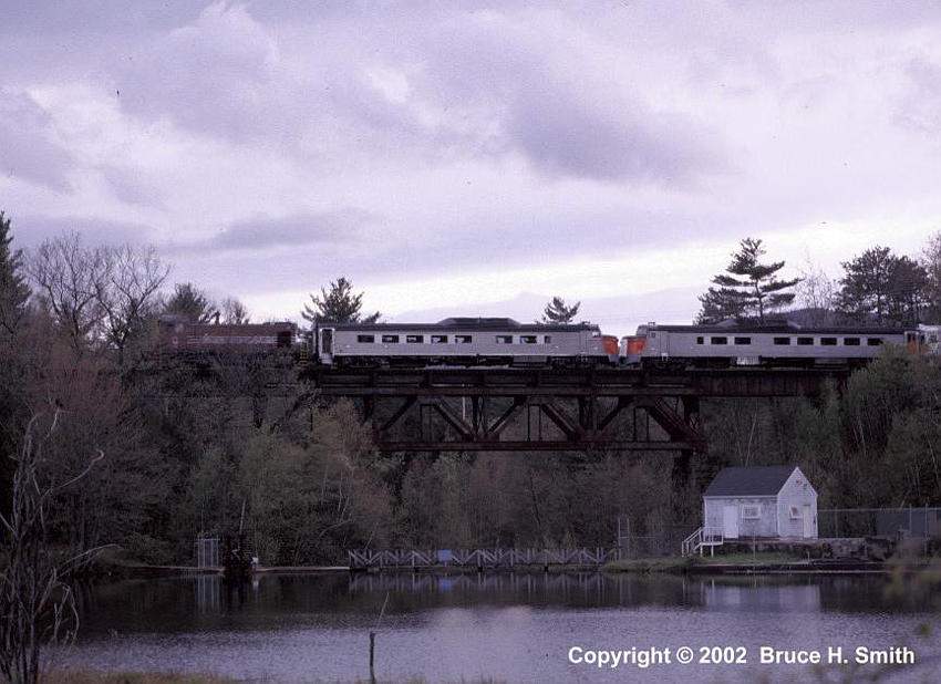 NH 140, 141, and 41 on the Ashland, NH high bridge: The NERAIL New ...