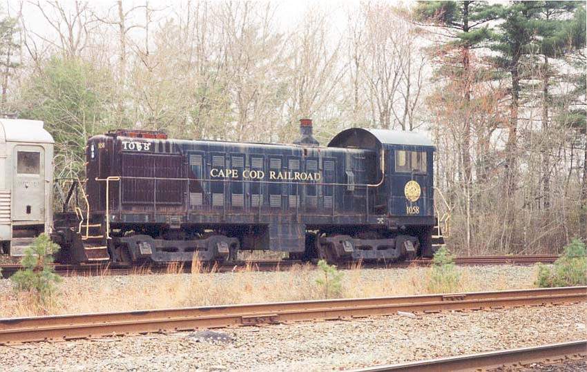 Cape Cod RR S4 #1058: The NERAIL New England Railroad Photo Archive